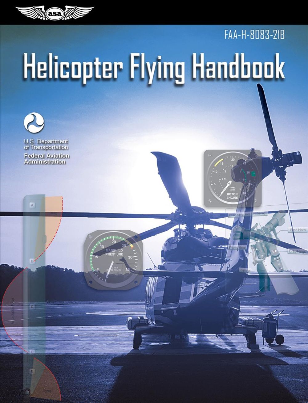 Helicopter Flying Handbook: Faa-H-8083-21b by Federal Aviation ...