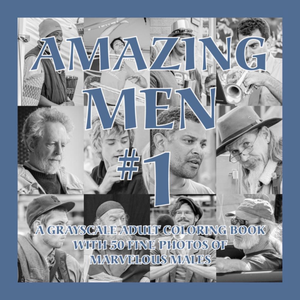 Amazing Men #1 by Islander Coloring, Paperback, 9781620356173 | Buy ...