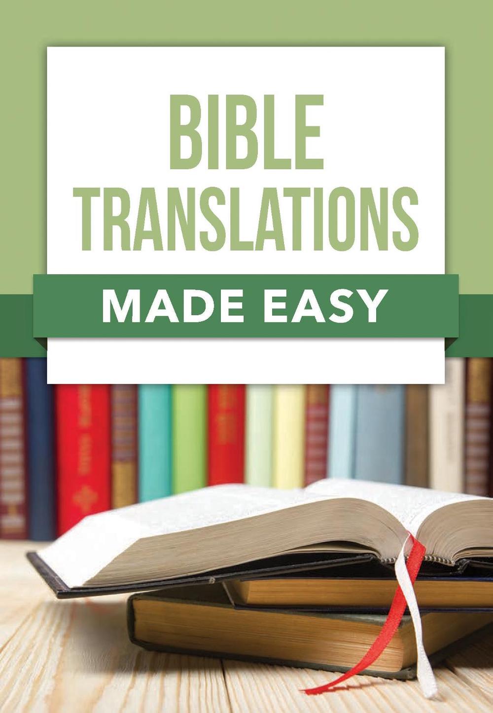Bible Translations Made Easy by Rose Publishing, Paperback ...