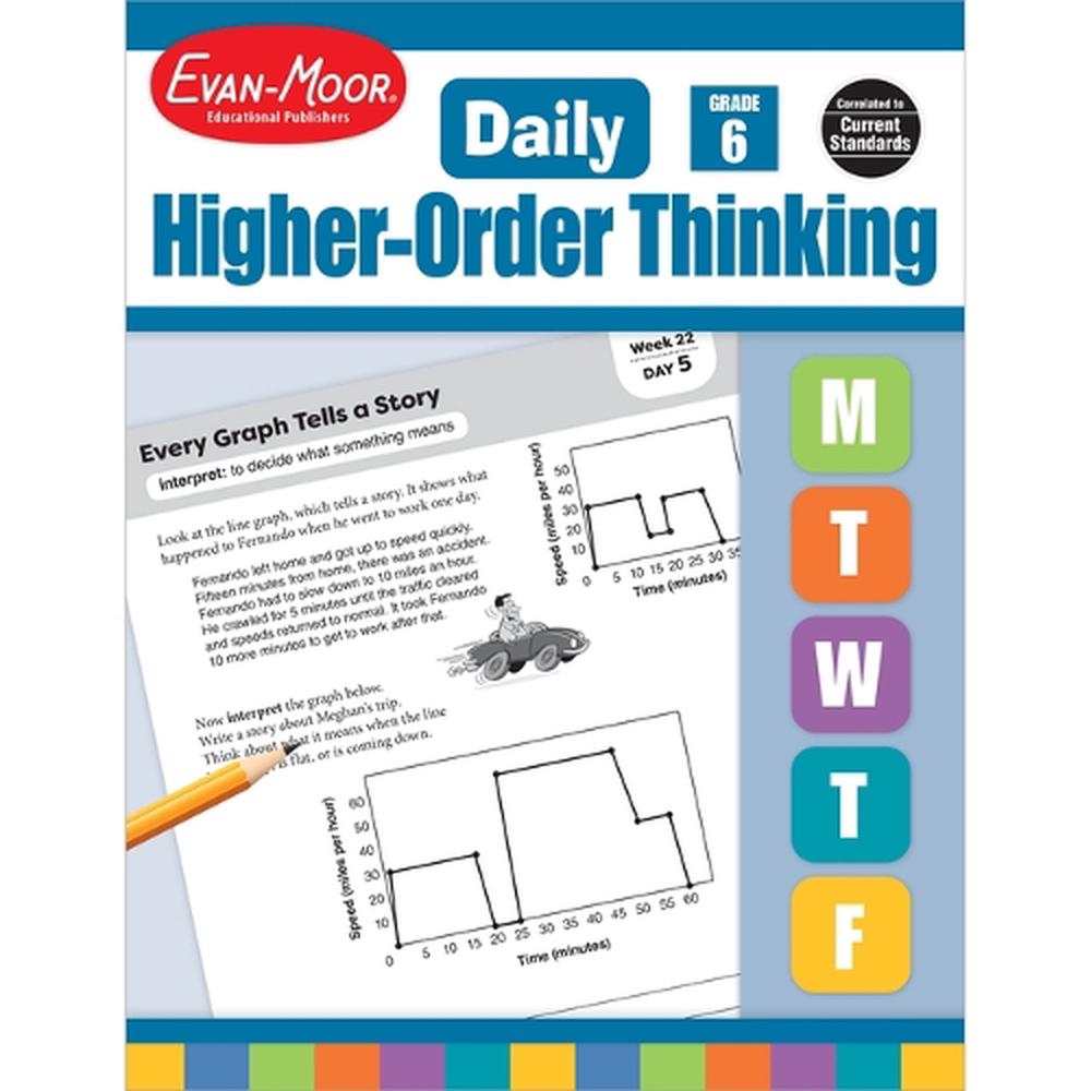 Daily Higher-Order Thinking, Grade 6 Teacher Edition by Evan-Moor ...