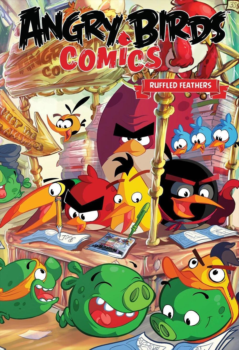 Angry Birds Comics Volume 5: Ruffled Feathers by Julian Frey, Hardcover ...