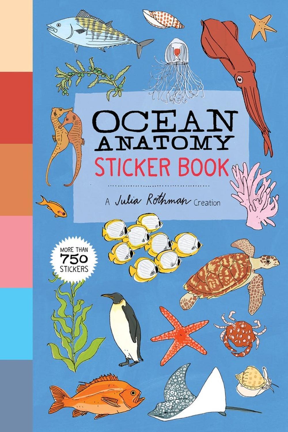 Ocean Anatomy Sticker Book by Julia Rothman, Paperback, 9781635865370 ...