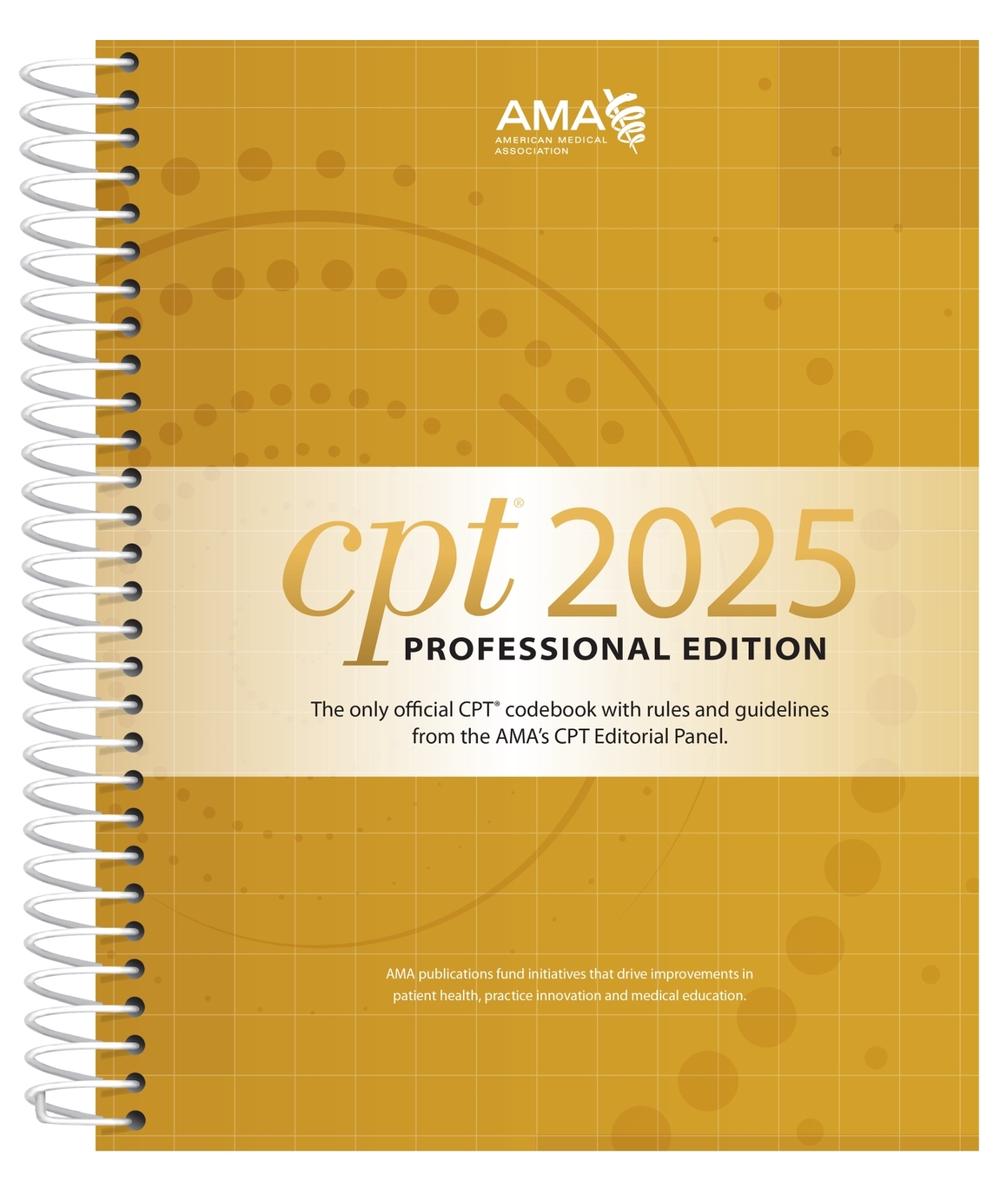 CPT Professional 2025 by American Medical Association, Paperback ...
