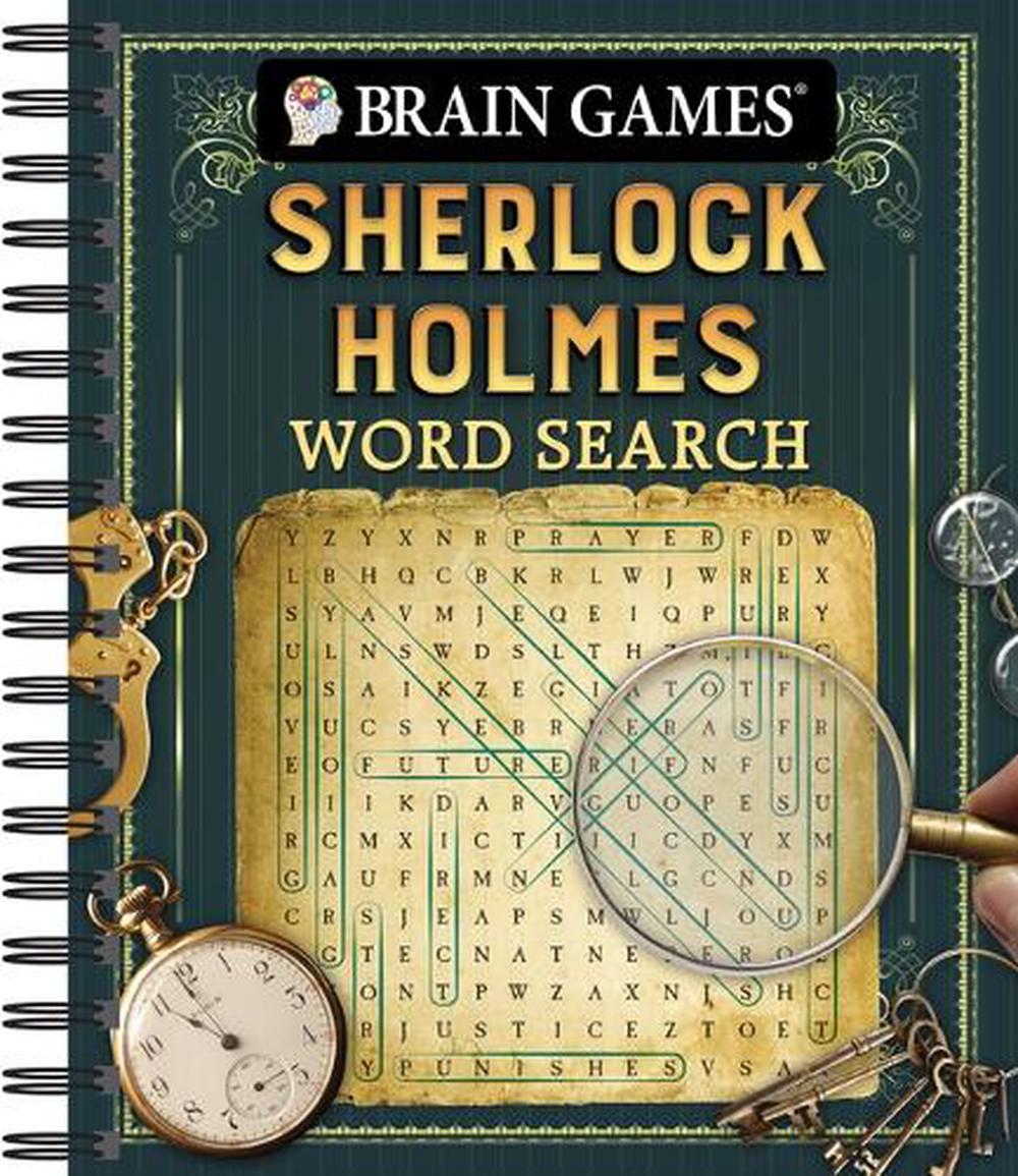 Brain Games - Sherlock Holmes Word Search by Publications International ...