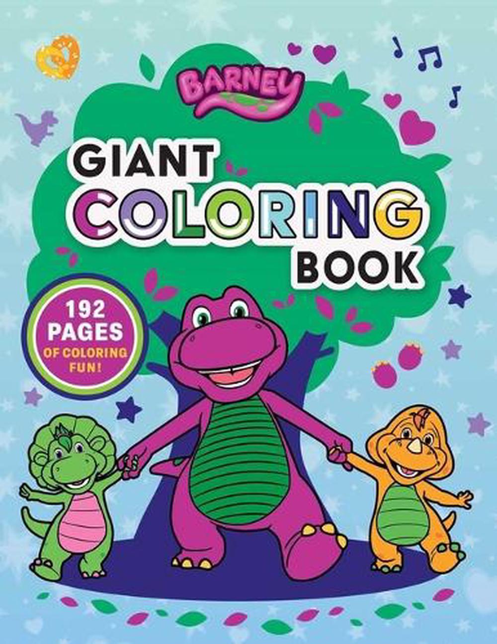 Barney: Giant Coloring Book by Mattel, Paperback, 9781640365513 | Buy ...