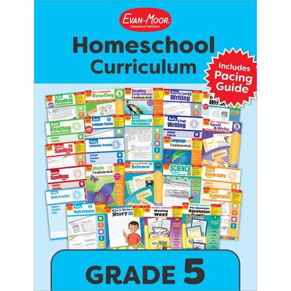 Homeschool Curriculum, Grade 5 by Evan-Moor Educational Publishers ...