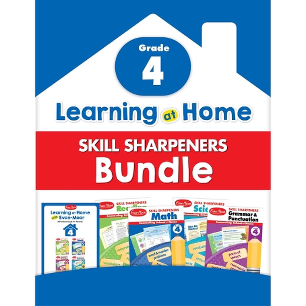Learning at Home Bundle, Grade 4 by Evan-Moor Educational Publishers ...
