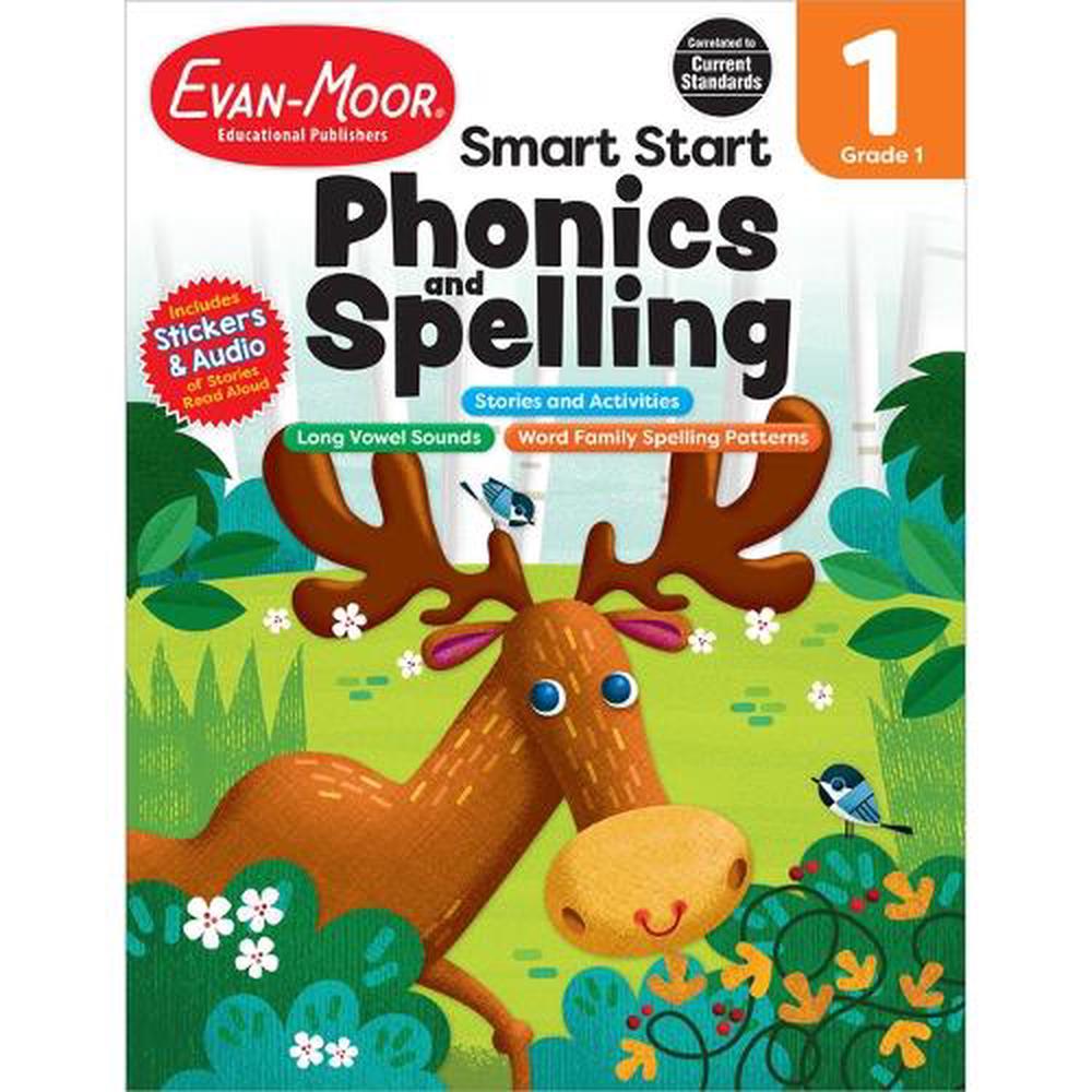 Smart Start: Phonics and Spelling, Grade 1 by Evan-Moor Educational ...
