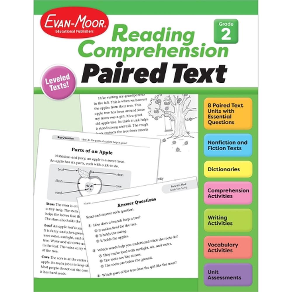 Reading Comprehension: Paired Text, Grade 2 Teacher Resource by Evan ...