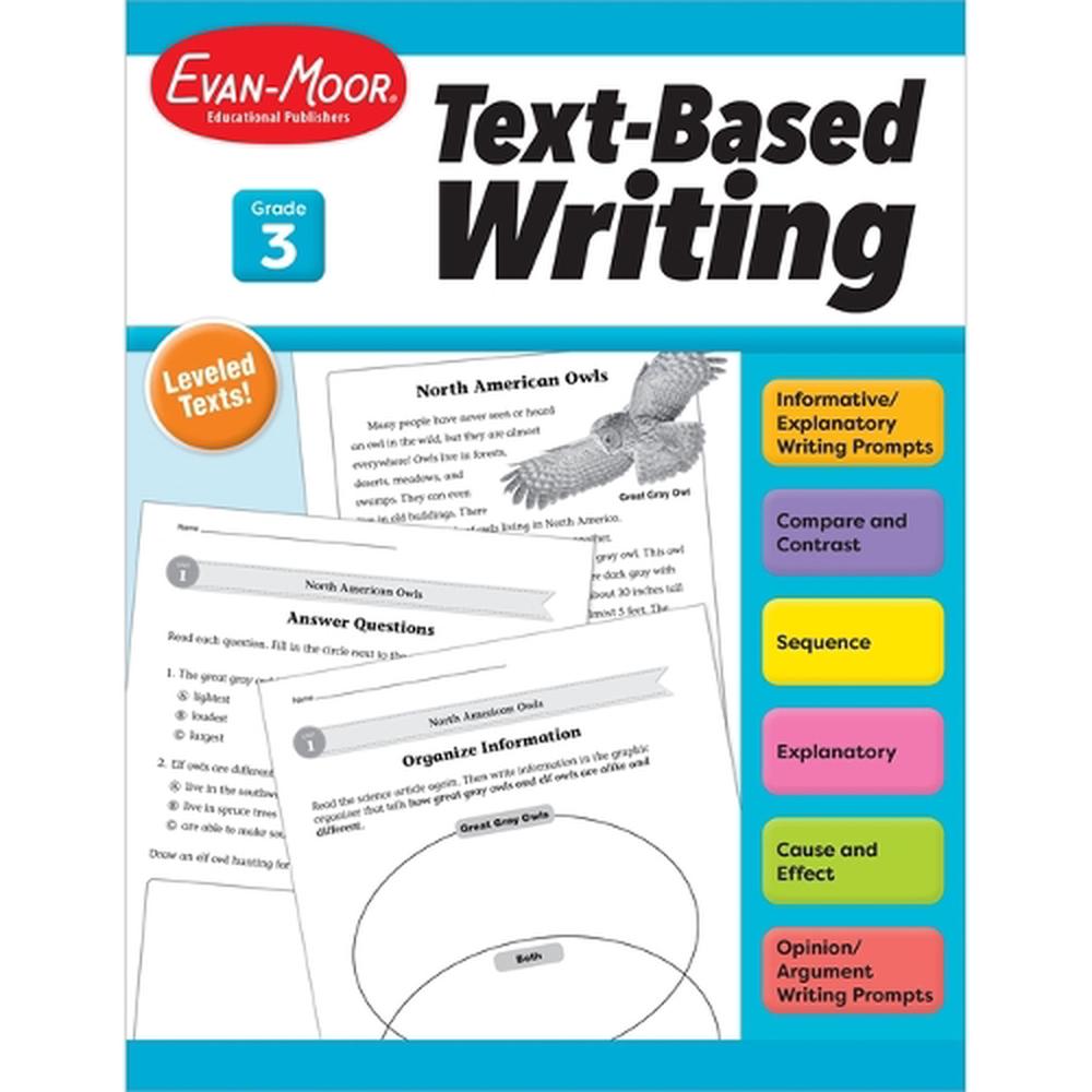 Text Based Writing, Grade 3 by Evan-Moor Educational Publishers ...