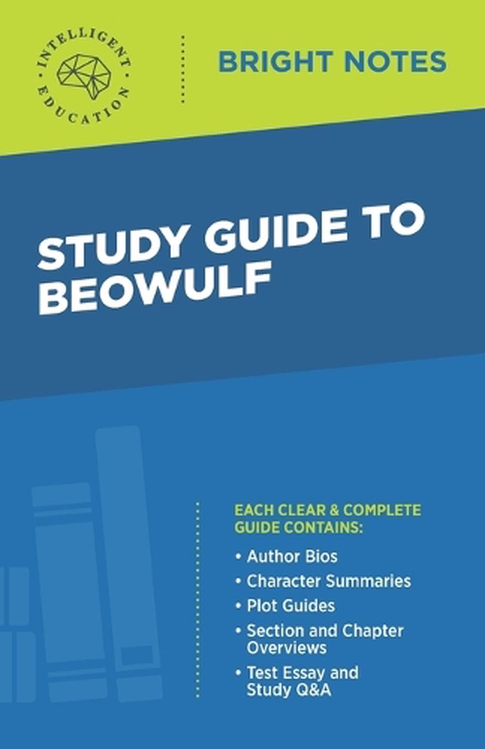 Study Guide to Beowulf by Intelligent Education, Paperback ...
