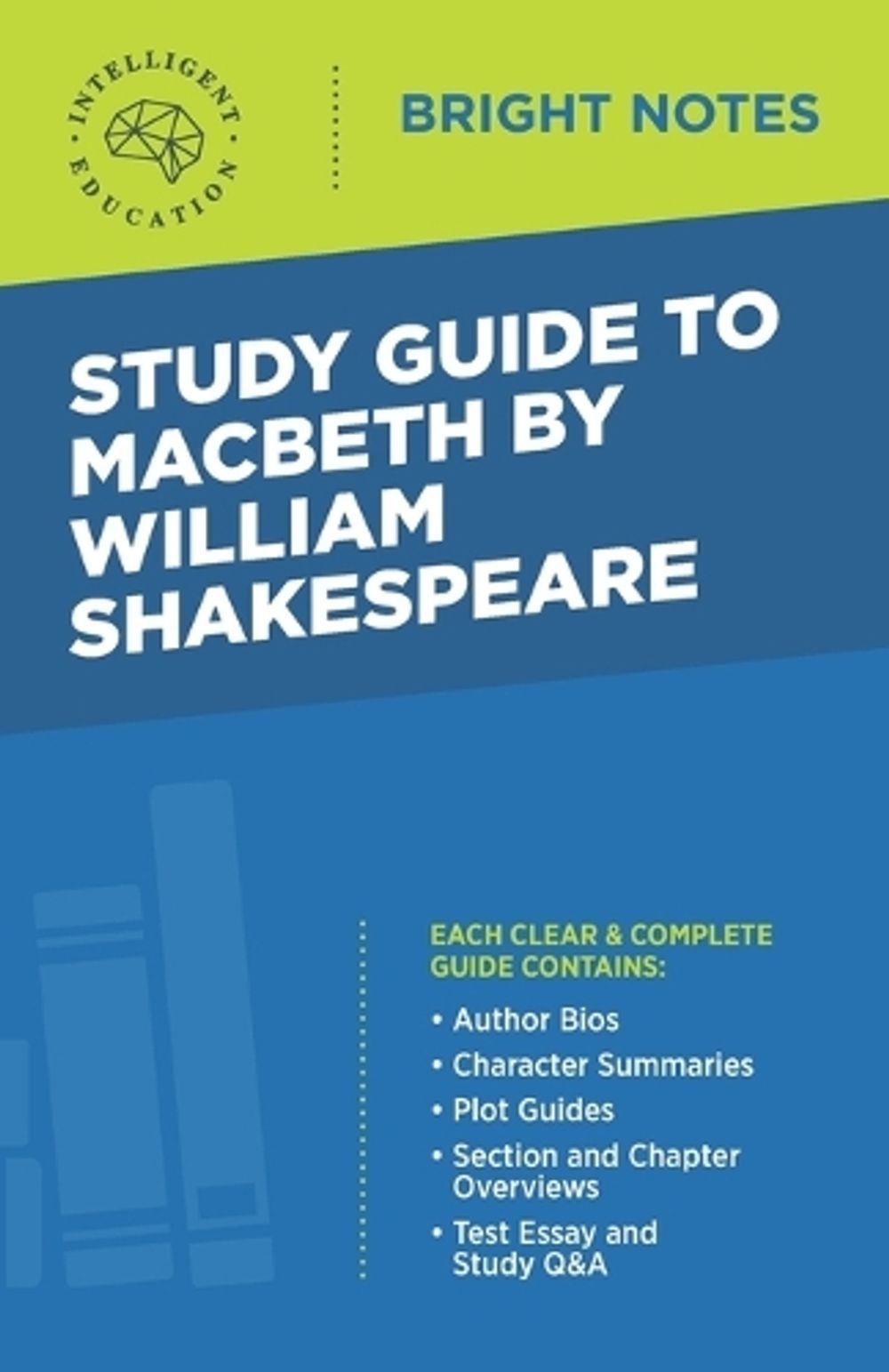 Study Guide to Macbeth by William Shakespeare by Intelligent Education ...