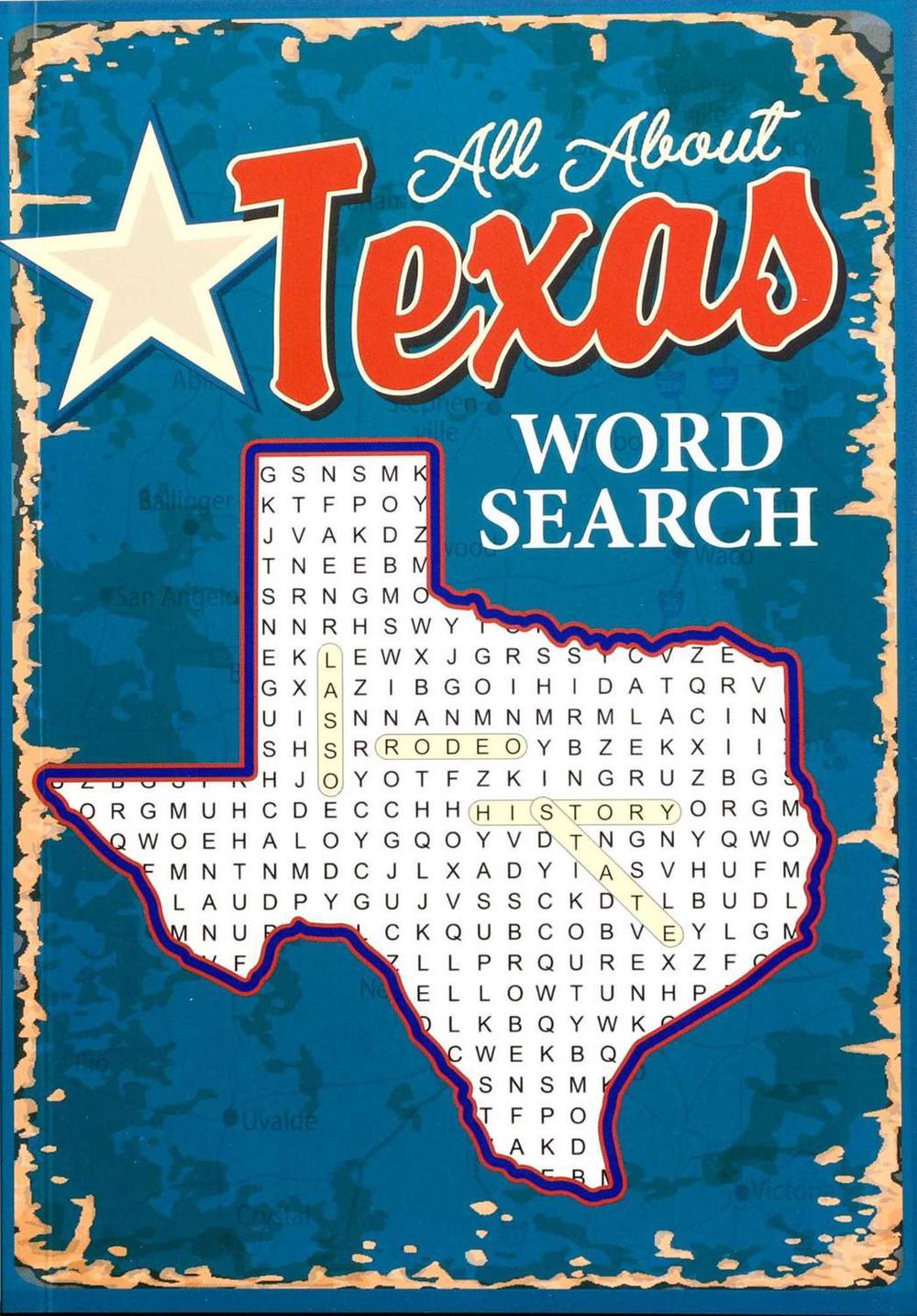 All About Texas Word Search by Editors of Thunder Bay Press, Paperback ...