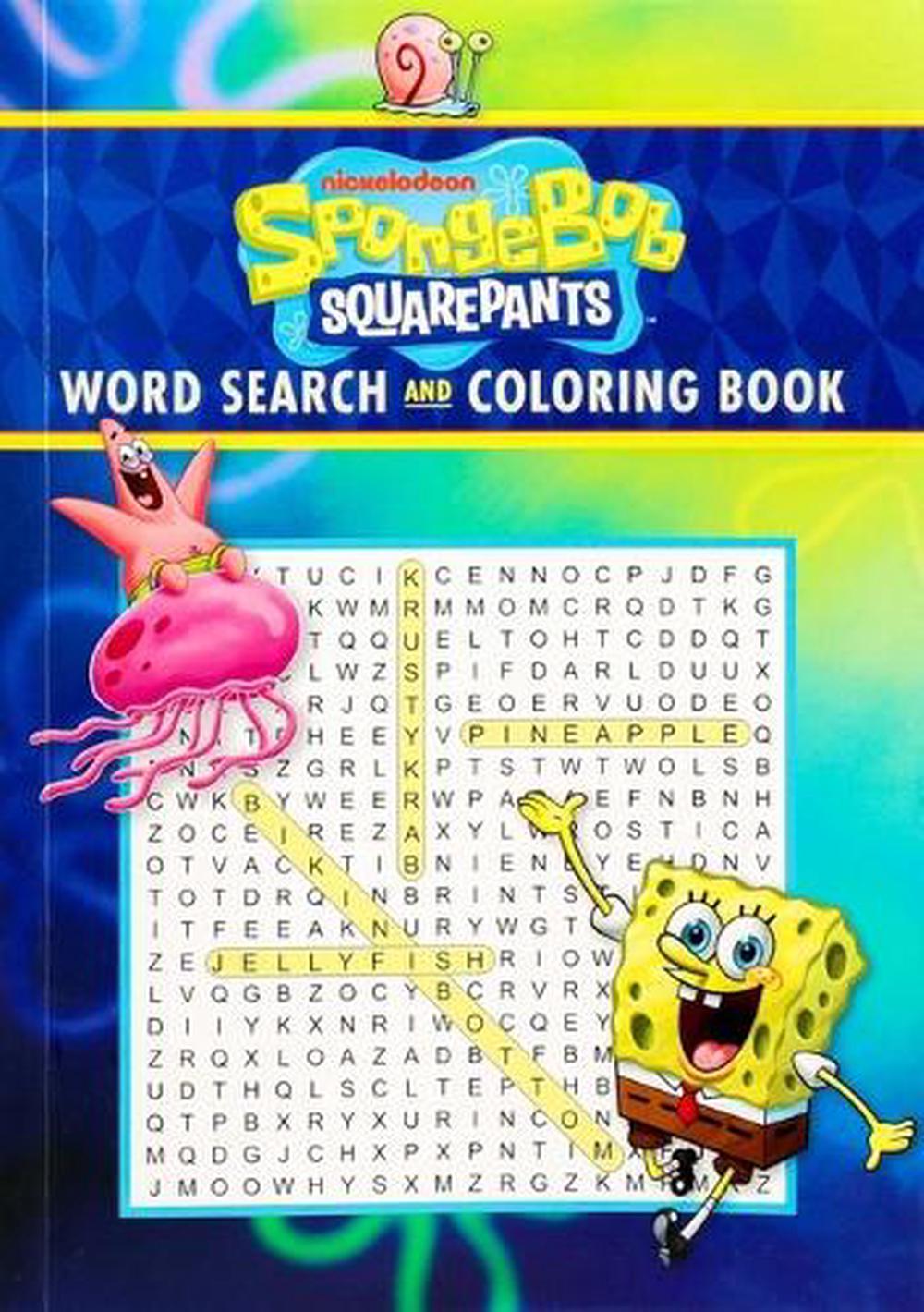 Spongebob Squarepants Word Search and Coloring Book by Editors of ...
