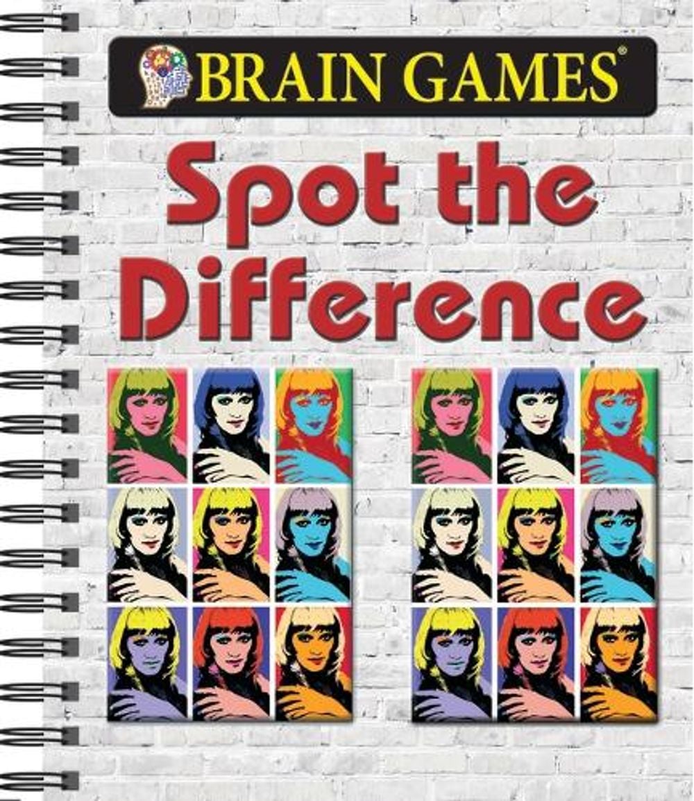 Brain Games - Spot the Difference by Publications International Ltd ...
