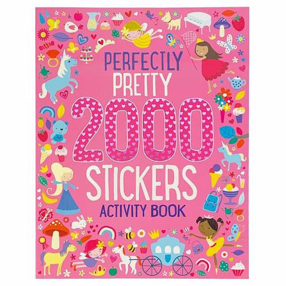 Totally Awesome 2000 Stickers Perfectly Pretty Activity Book by Cottage ...