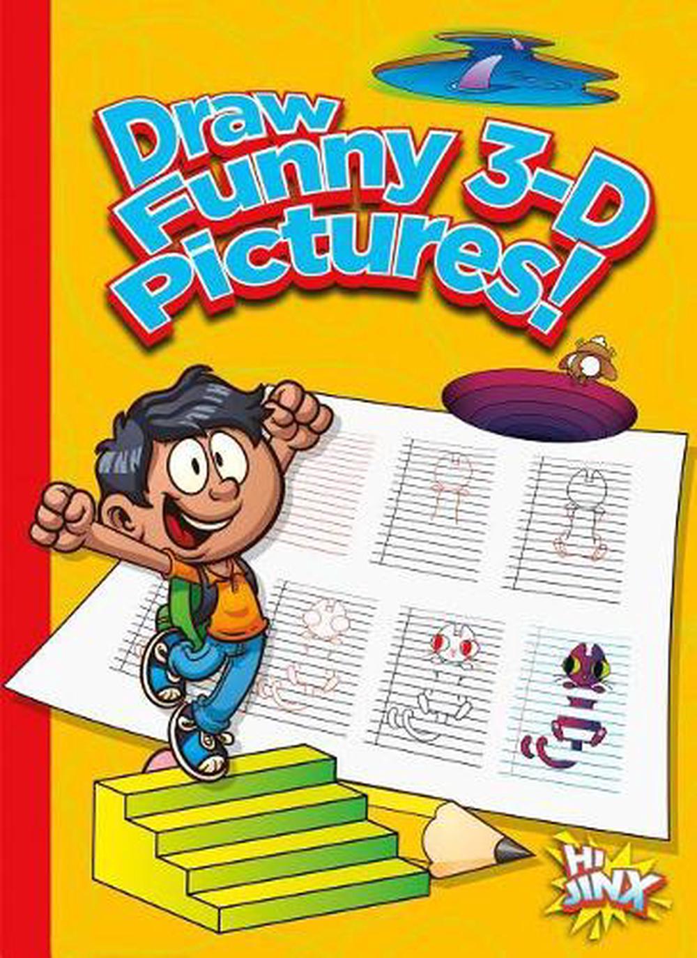 Draw Funny 3-D Pictures! by Luke Colins, Hardcover, 9781680729474 | Buy ...