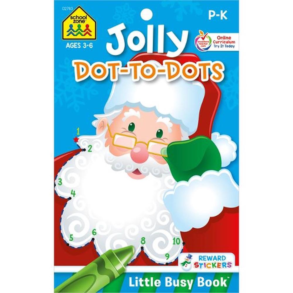 School Zone Jolly Dot-To-Dots Tablet Workbook by School Zone, Paperback ...