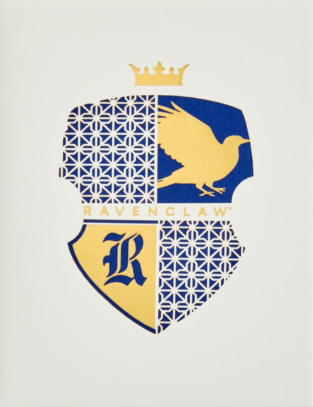 Insight Editions Harry Potter: Ravenclaw Laser Die-Cut Card | Buy ...