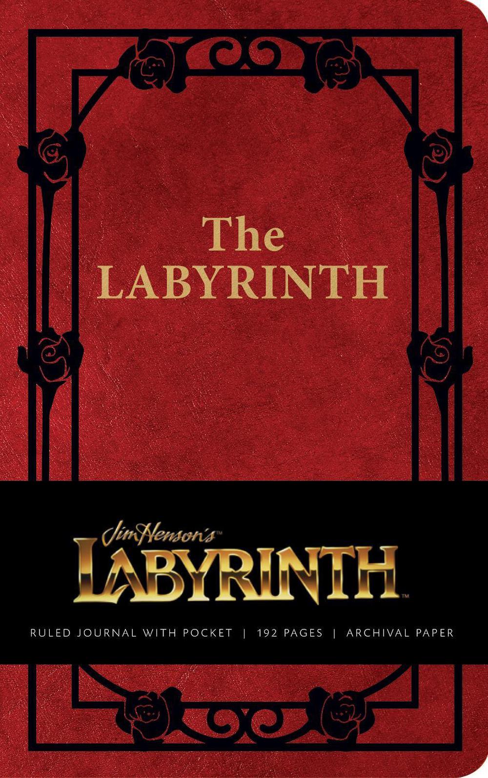 Labyrinth Hardcover Ruled Journal by Insight Editions, Hardcover ...