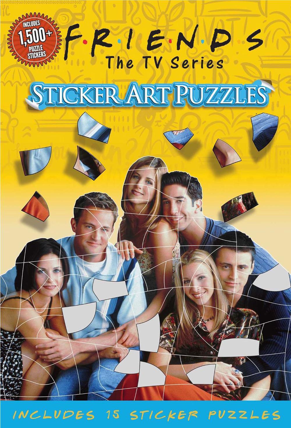 Friends Sticker Art Puzzles by Editors of Thunder Bay Press, Paperback ...
