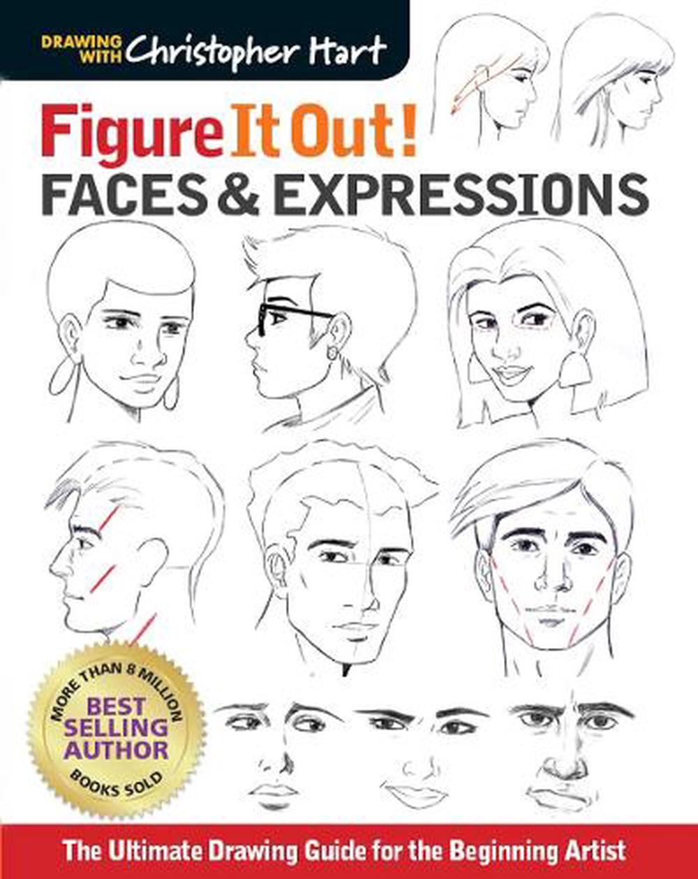 Faces & Expressions by Christopher Hart, Paperback, 9781684620357 | Buy ...