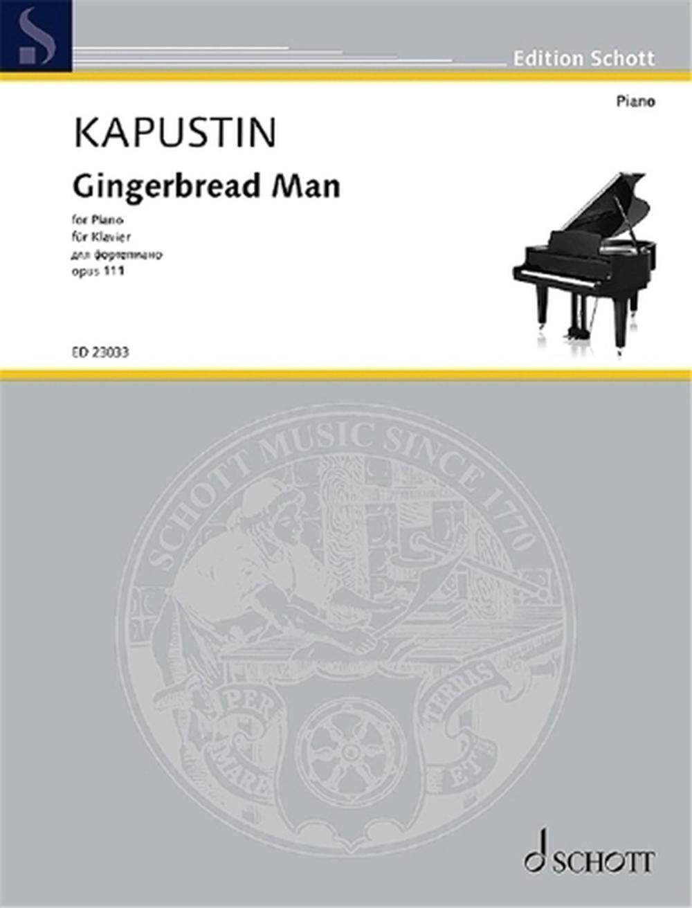 Nikolai Kapustin - Gingerbread Man Op. 111 for Piano Solo by Nikolai ...