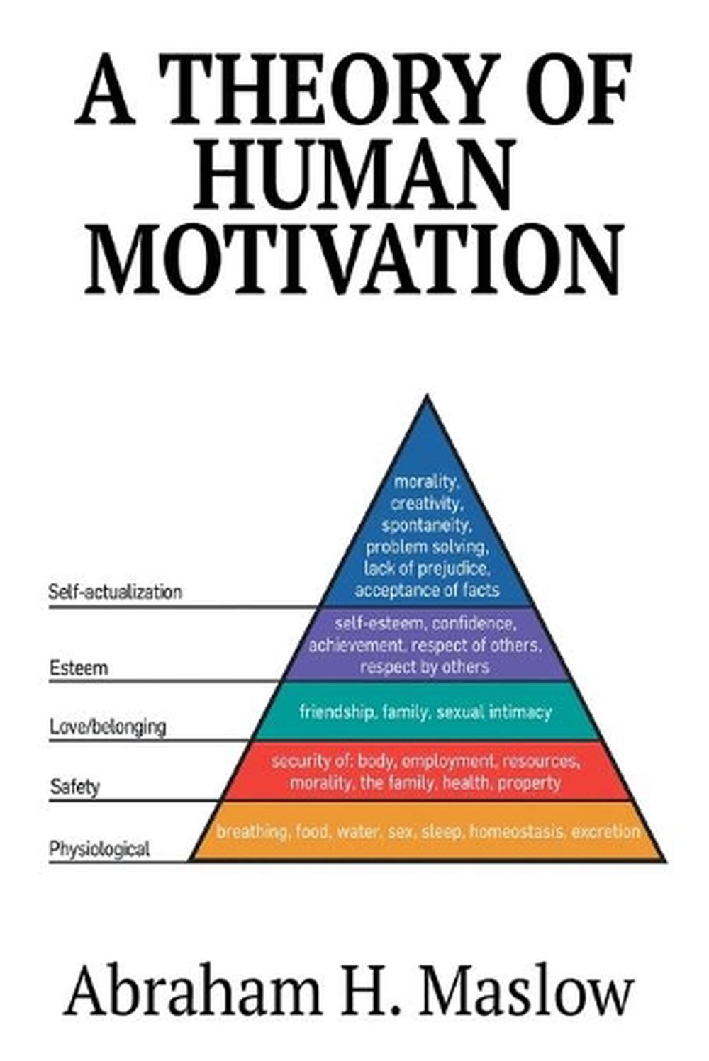 A Theory of Human Motivation by Abraham H. Maslow, Paperback, 9781715349851 | Buy online at The Nile