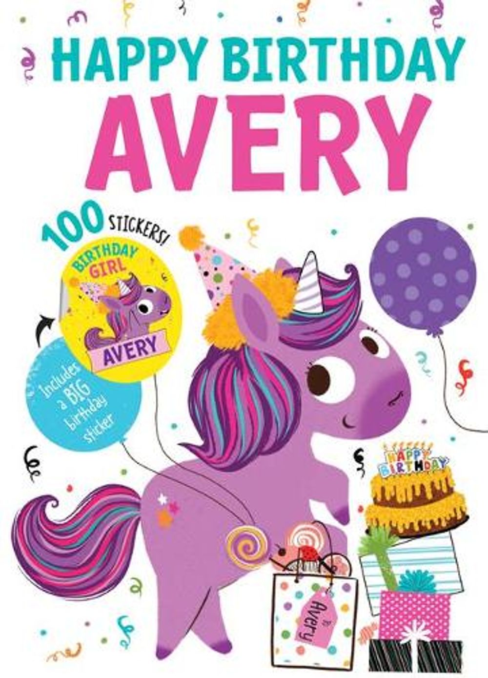 Happy Birthday Avery by Hazel Quintanilla, Hardcover, 9781728211558 ...