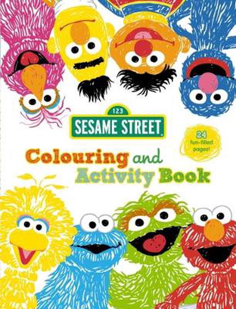 Sesame Street: Colouring and Activity Book, Paperback, 9781742993454 ...