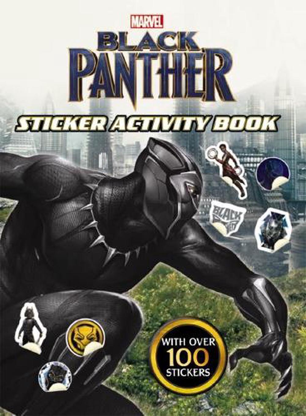 Marvel Black Panther: Sticker Activity Book by Cara,J. Stevens ...