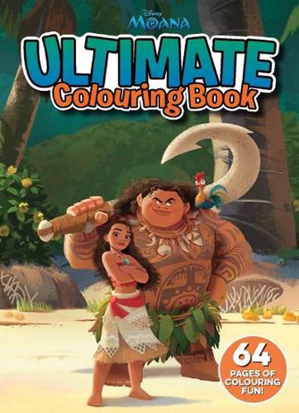 Moana: Ultimate Colouring Book (Disney) by Katie Porter, Paperback ...