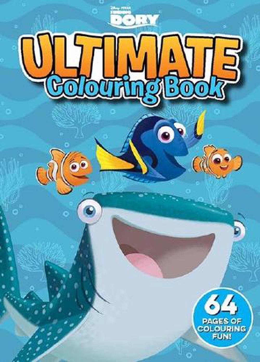 Finding Dory: Ultimate Colouring Book (Disney-Pixar), Paperback ...