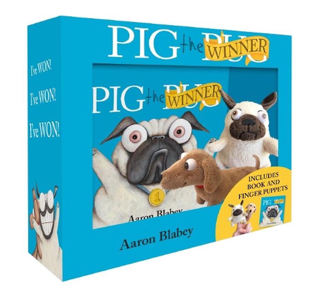 Pig the Winner + Finger Puppets by Aaron Blabey, Hardcover ...