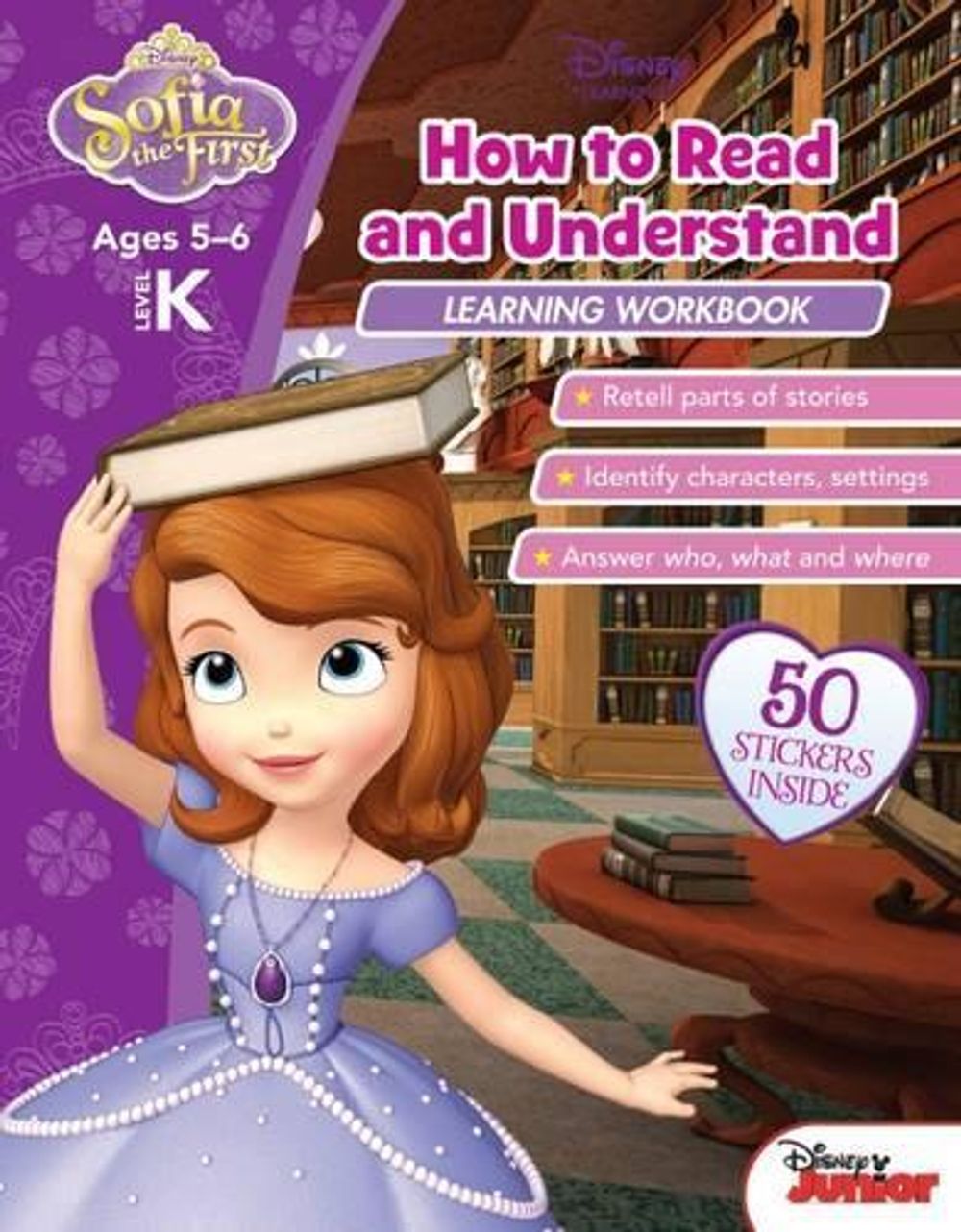Disney Sofia the First: How to Read and Understand Learning Workbook ...