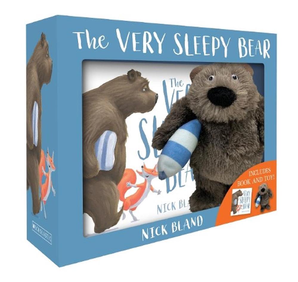 The Very Sleepy Bear Box Set with Mini Book and Plush by Nick Bland ...