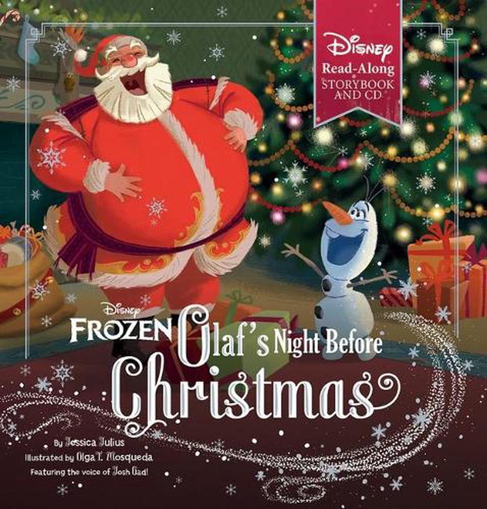 Olaf's Night Before Christmas: Read-Along Storybook and CD (Disney ...