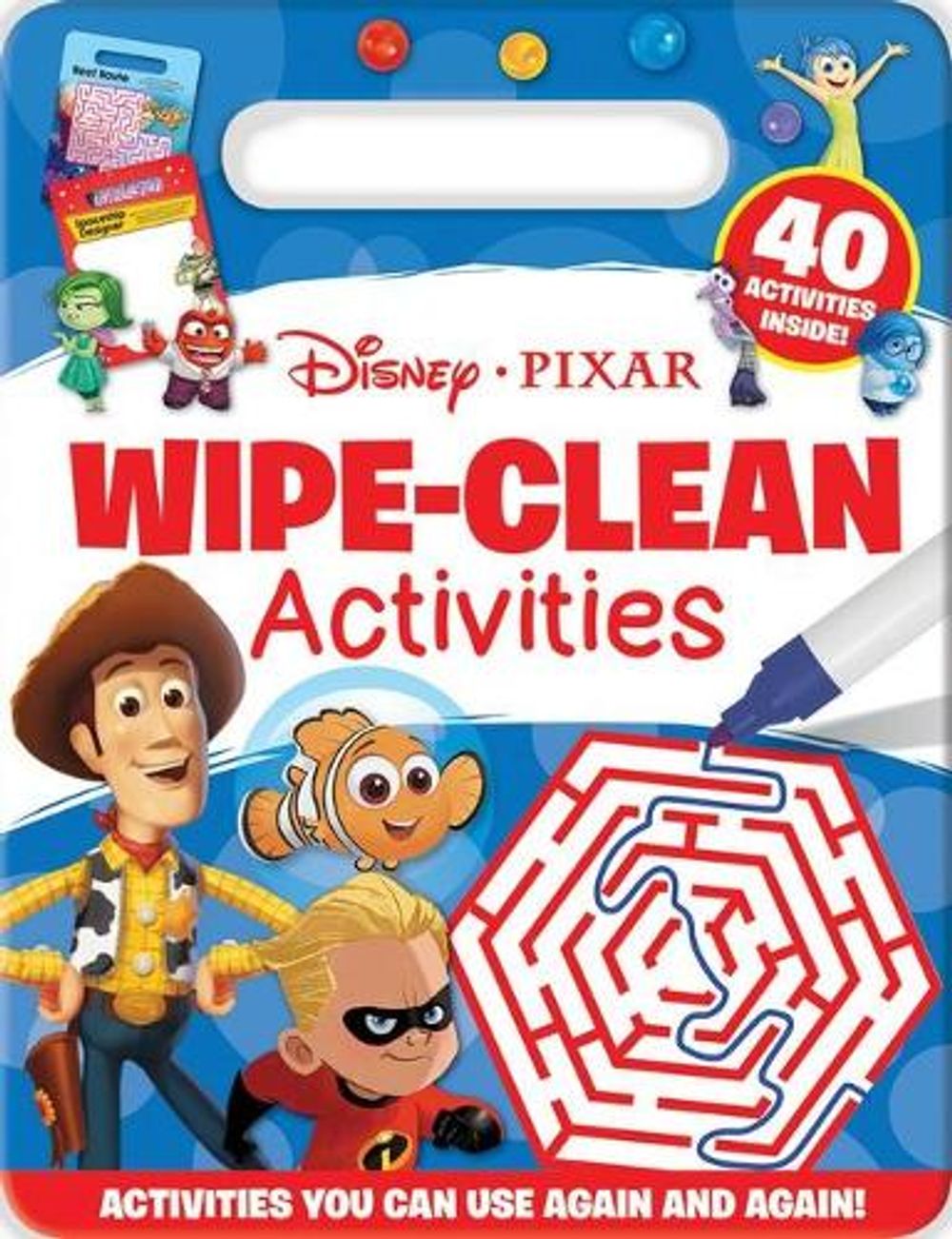 Disney Pixar: Wipe-Clean Activities, Paperback, 9781743835555 | Buy ...