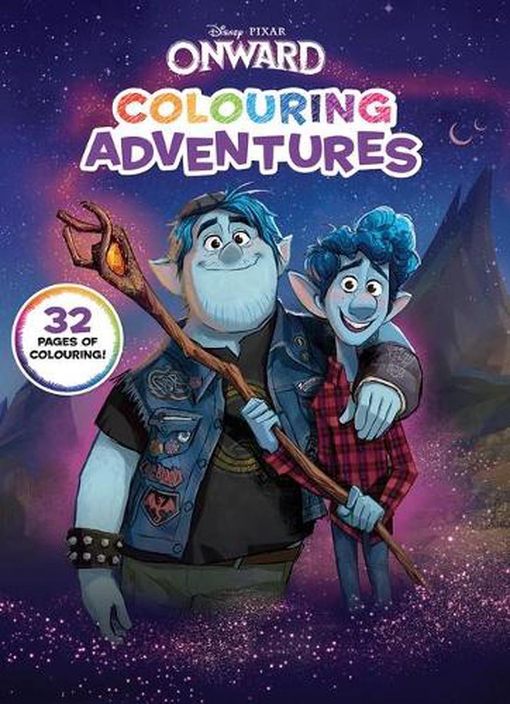 Onward: Colouring Adventures (Disney-Pixar), Paperback, 9781743837986 ...