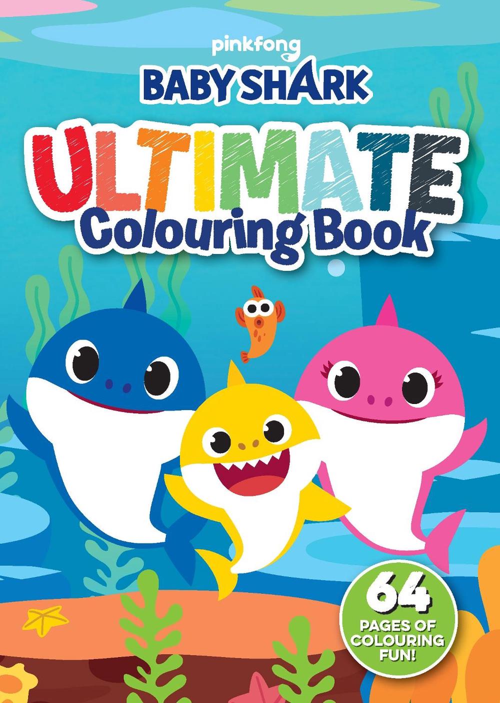 Baby Shark: Ultimate Colouring Book by Aaron Blabey, Paperback ...