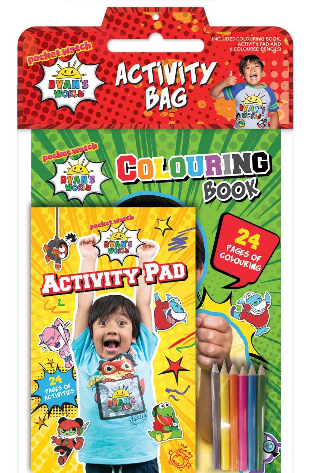 Ryan's World: Activity Bag, Paperback, 9781743838518 | Buy online at ...