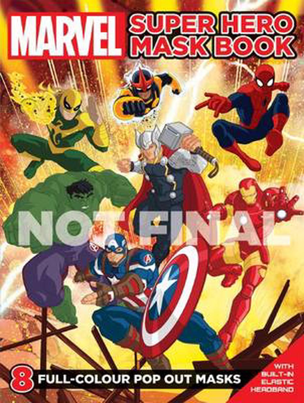 Marvel Super Heroes Mask Book, Novelty, 9781760153472 | Buy online at ...