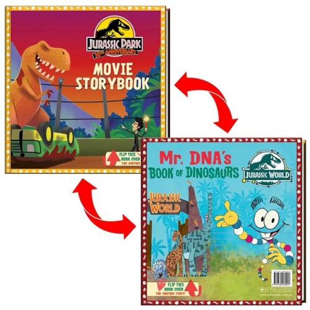 Jurassic Park 30th Anniversary: Deluxe Movie Storybook (Universal: Flip ...