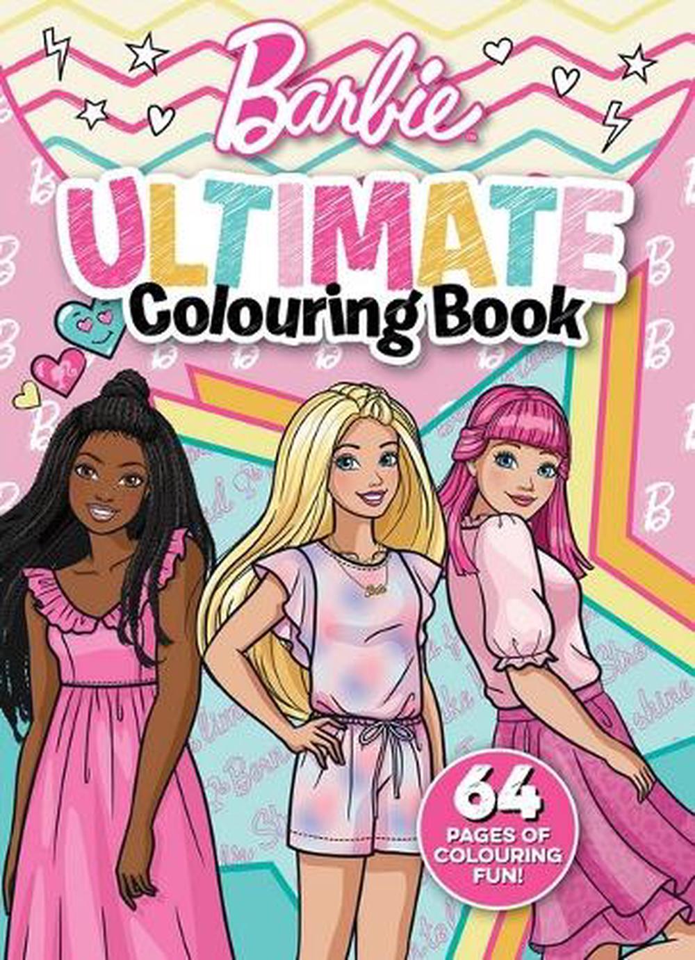 Barbie: Ultimate Colouring Book (Mattel), Paperback, 9781760260316 ...