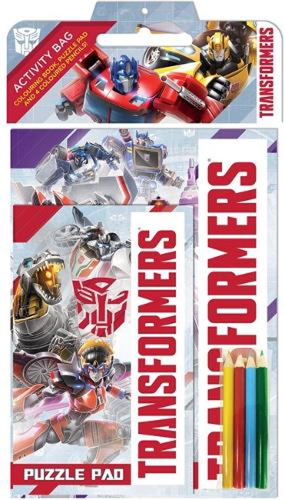 Transformers: Activity Bag (Hasbro), Paperback, 9781760261382 | Buy ...
