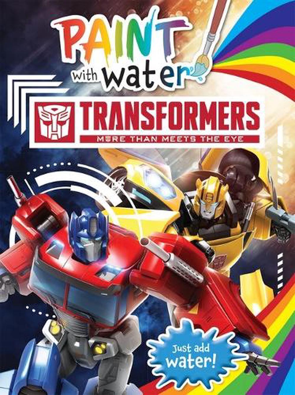 Transformers: Paint With Water (Hasbro), Paperback, 9781760261412 | Buy ...