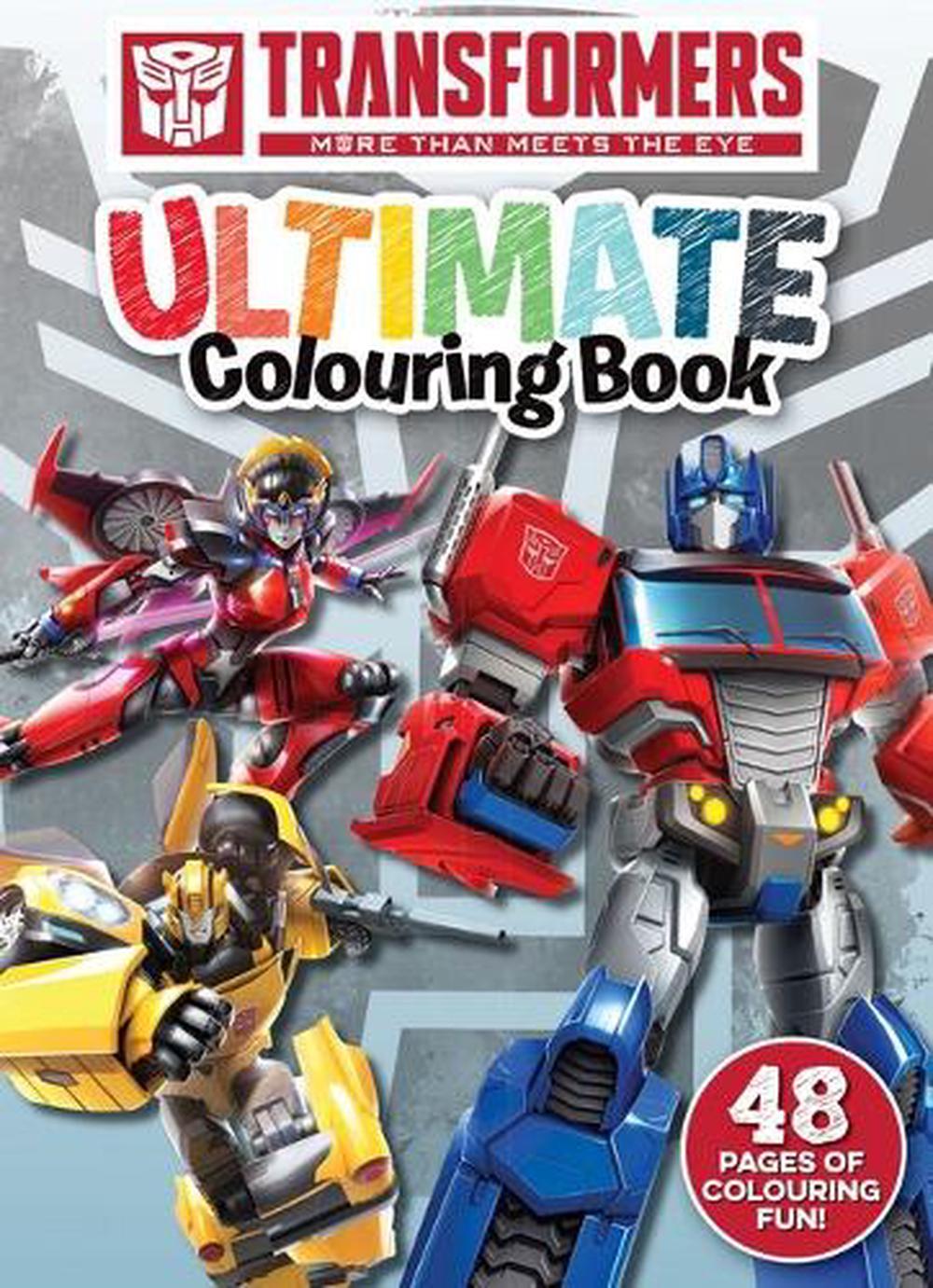Transformers: Ultimate Colouring Book (Hasbro), Paperback ...