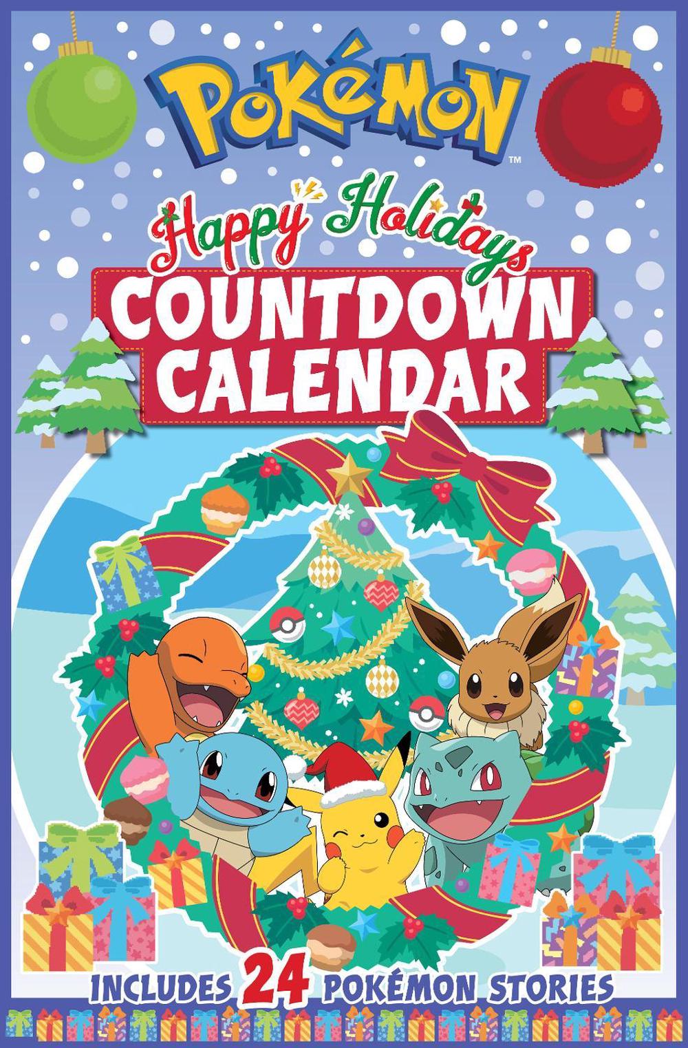Pokemon: Happy Holidays Countdown Calendar, Hardcover, 9781760263638 ...