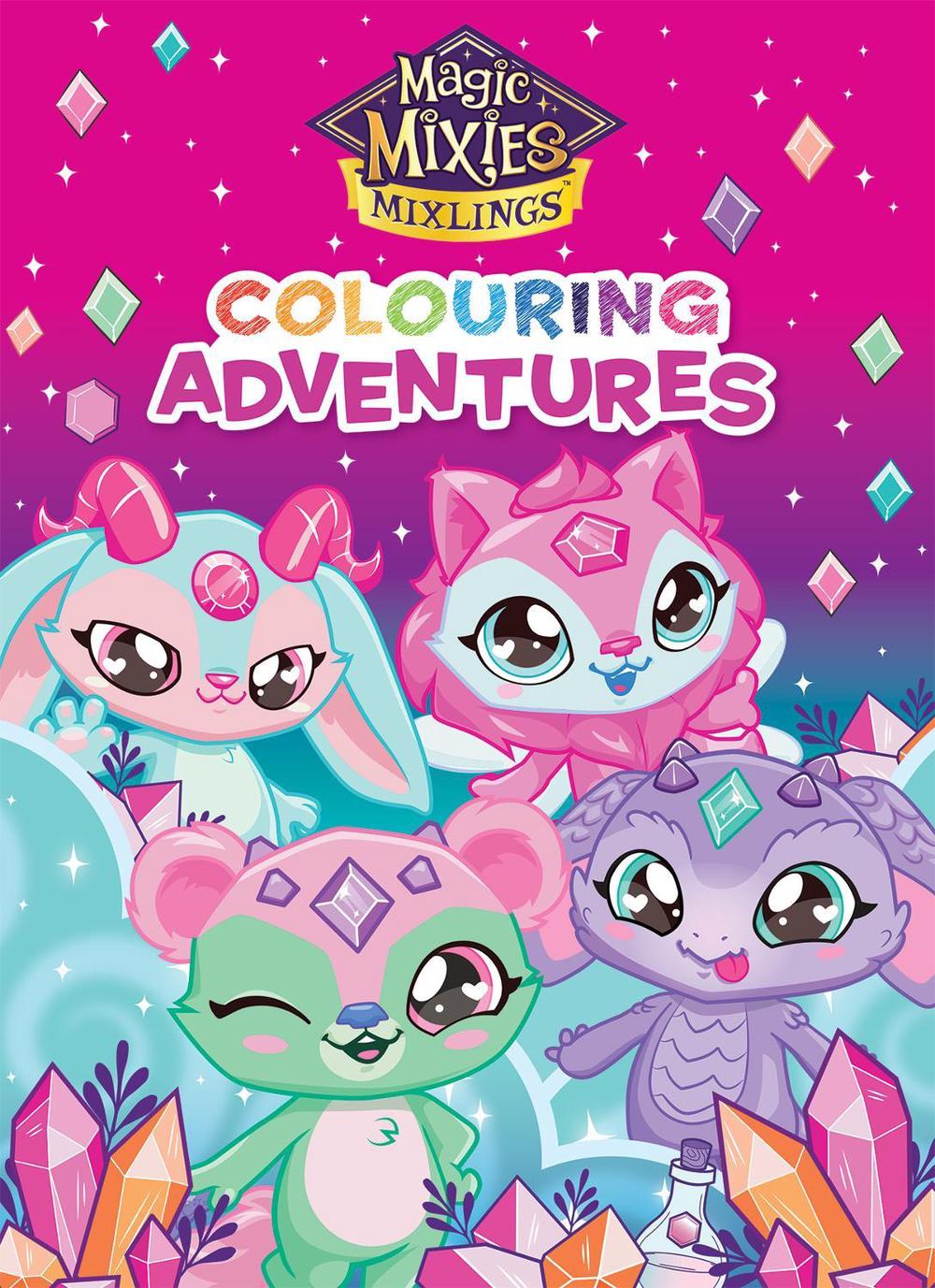 Magic Mixies Mixlings: Colouring Adventures (Moose), Paperback ...