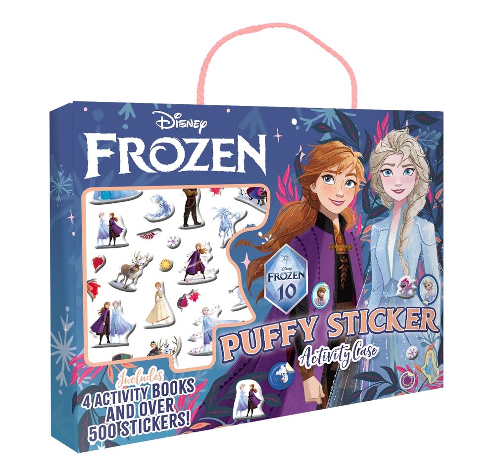 Frozen 10th Anniversary: Puffy Sticker Activity Case (Disney ...